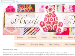 Ravelry: Heidi Bears Blog - patterns