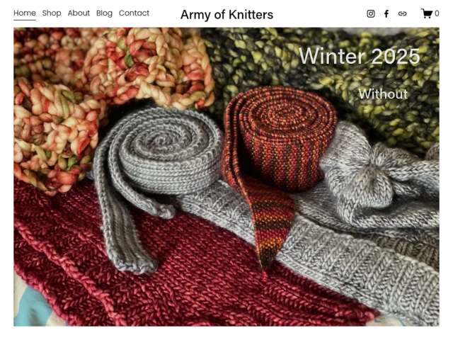 Ravelry: Army of Knitters - patterns