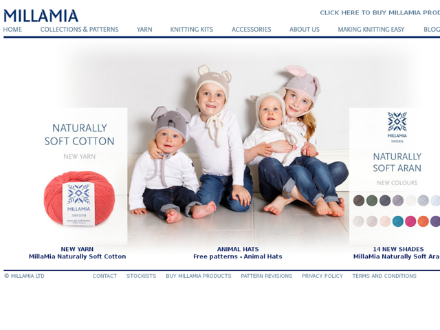 Ravelry: MillaMia Website - patterns