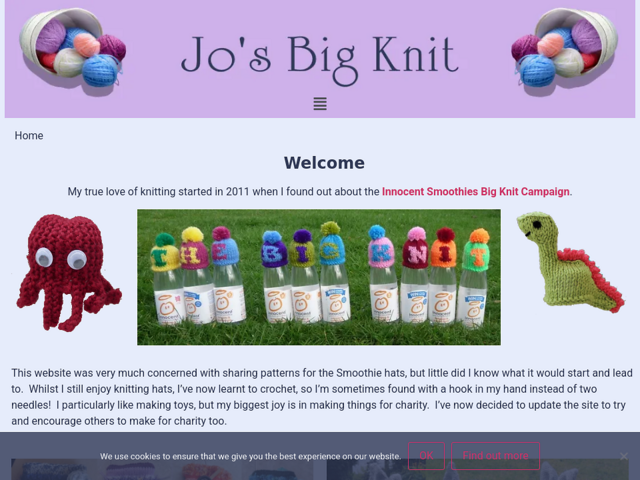 Ravelry: Jo's Big Knit - patterns