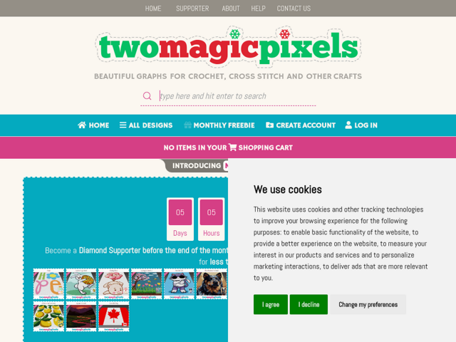 Ravelry: Two Magic Pixels - patterns