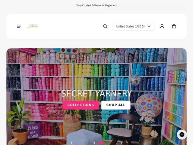 Ravelry: The Secret Yarnery - patterns