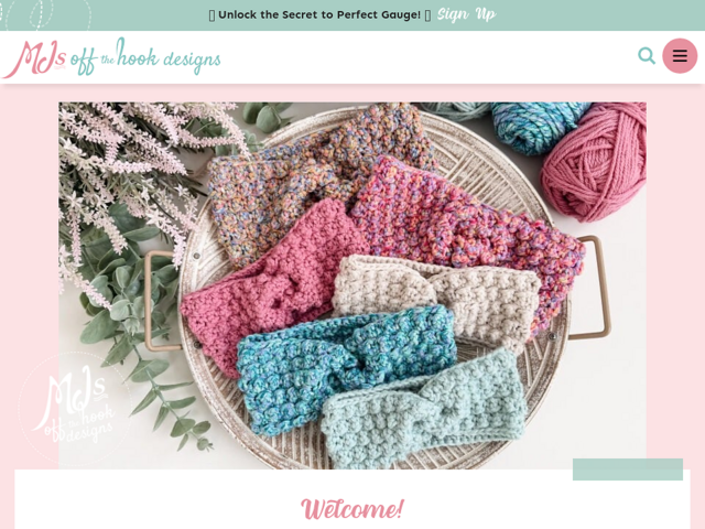 Ravelry: MJ's Off The Hook Designs Website - patterns